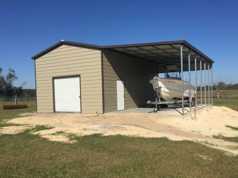 20x30 Custom Steel Building - Central Florida Steel Buildings and Supply